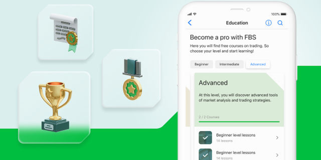 Learn more about trading with FBS built-in educational sections